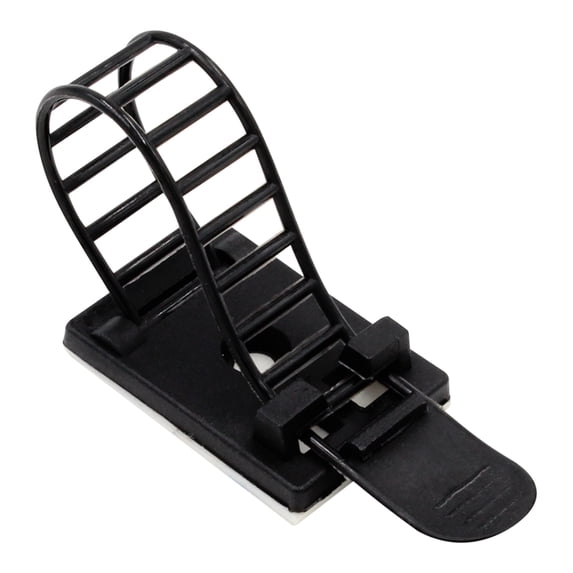 100Pcs Adhesive Cable Ties Clamp Adjustable Cable Organizers Wire ...