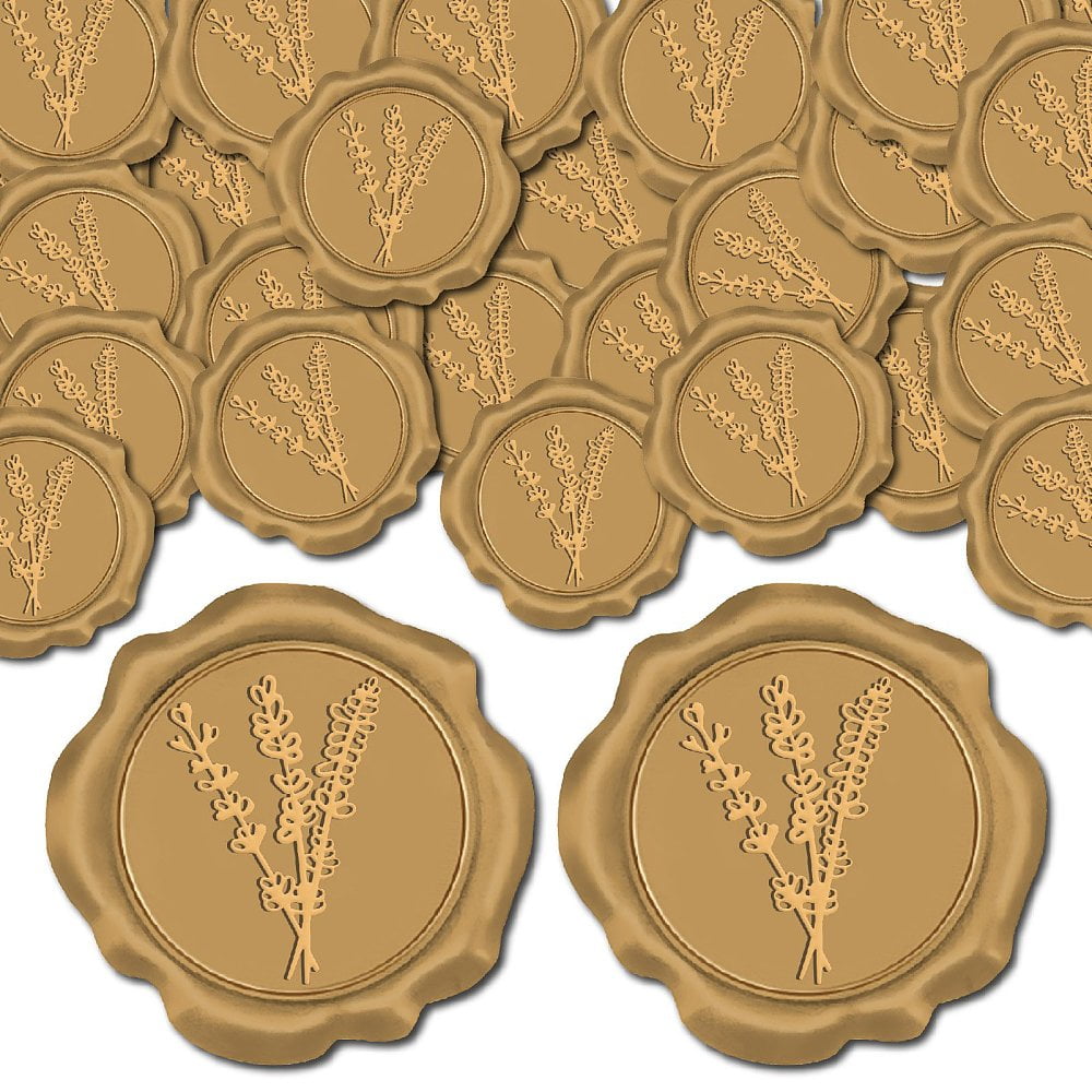 100Pcs Adhesive Seal Stickers Envelope Seal Decoration For Craft ...