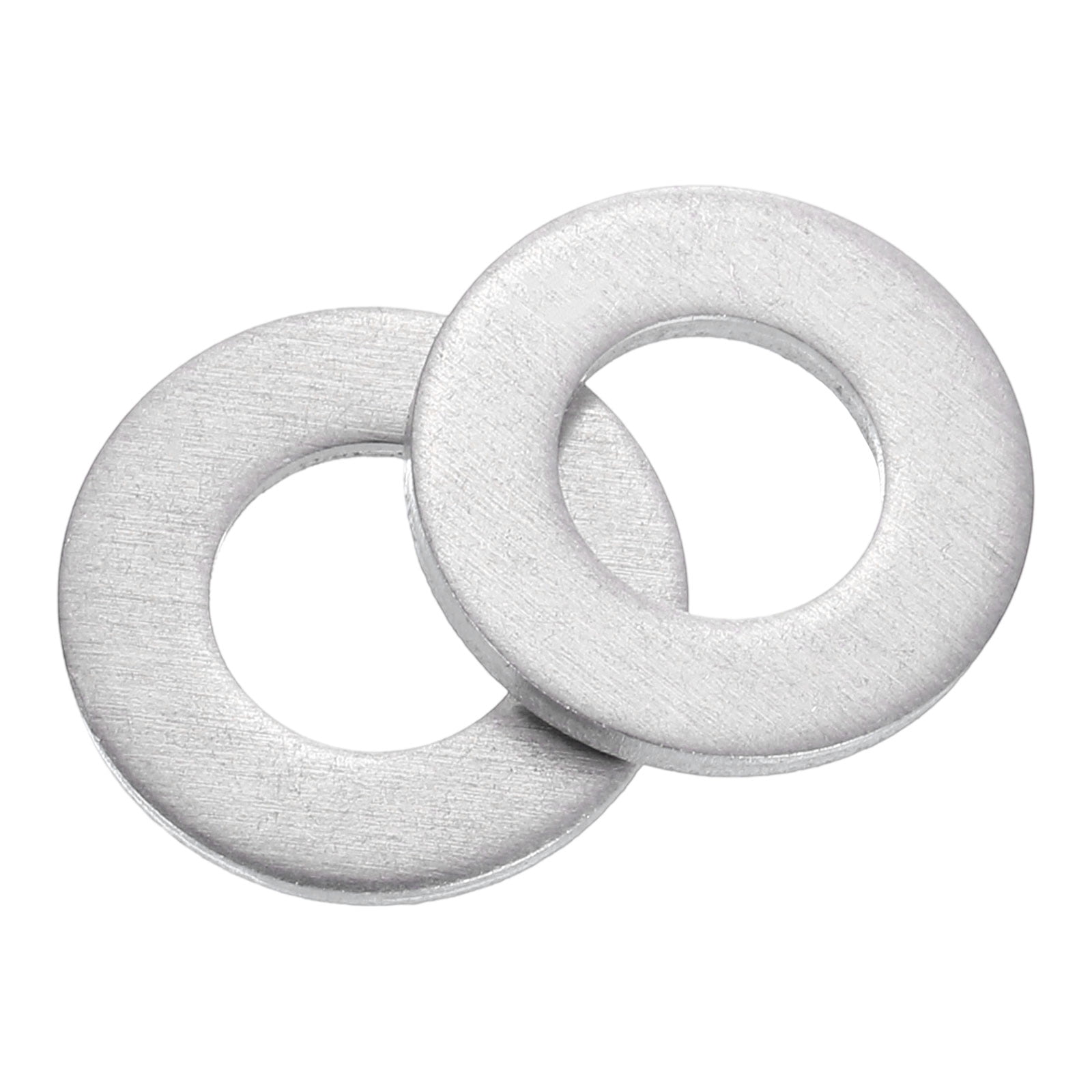 100Pcs Aluminum Flat Washer, M8x16x1.5mm Seal Gaskets Flat Ring for ...