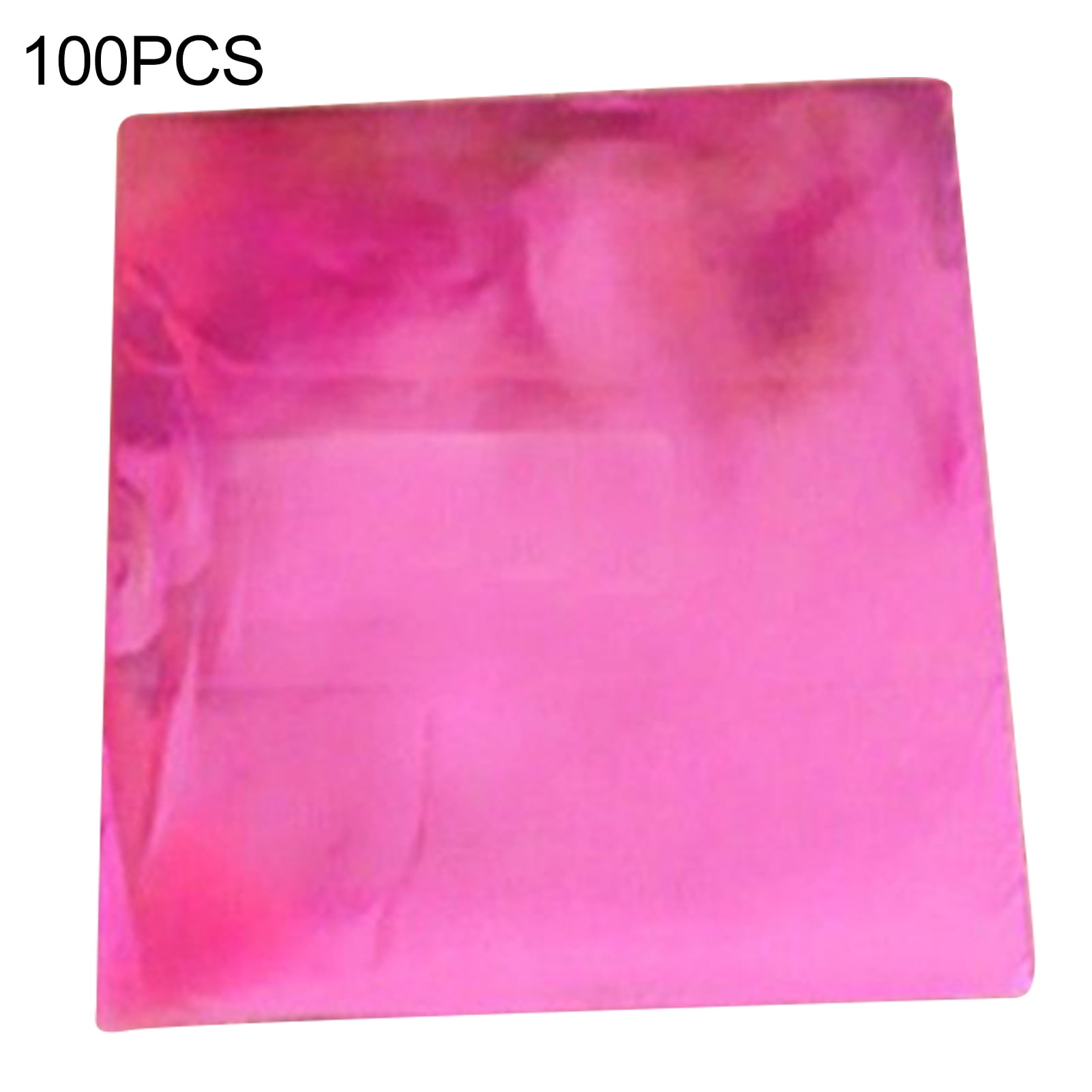 100Pcs Aluminum Foil Wrappers, Textured Assorted Color Food Grade ...