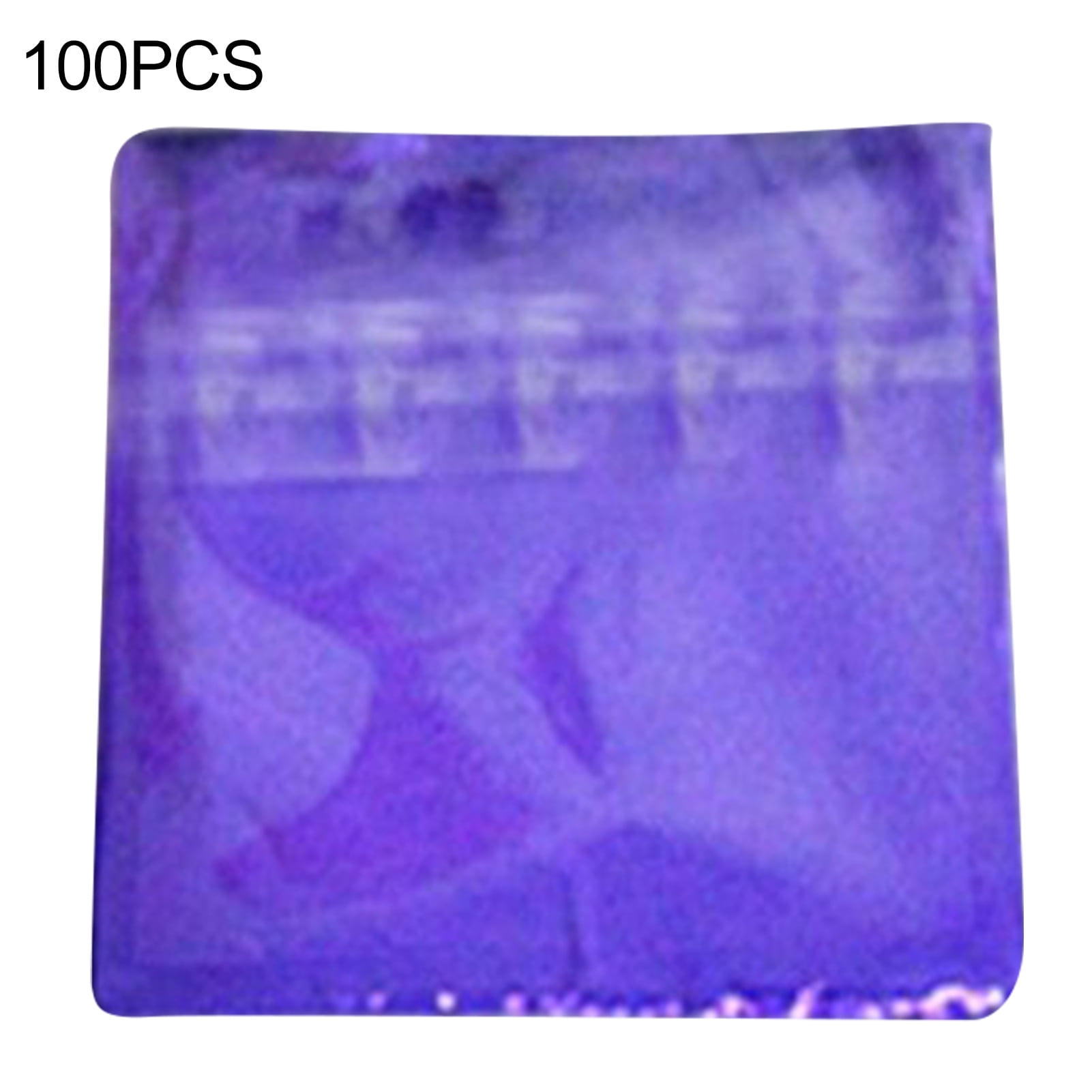 100Pcs Aluminum Foil Wrappers, Textured Assorted Color Food Grade ...