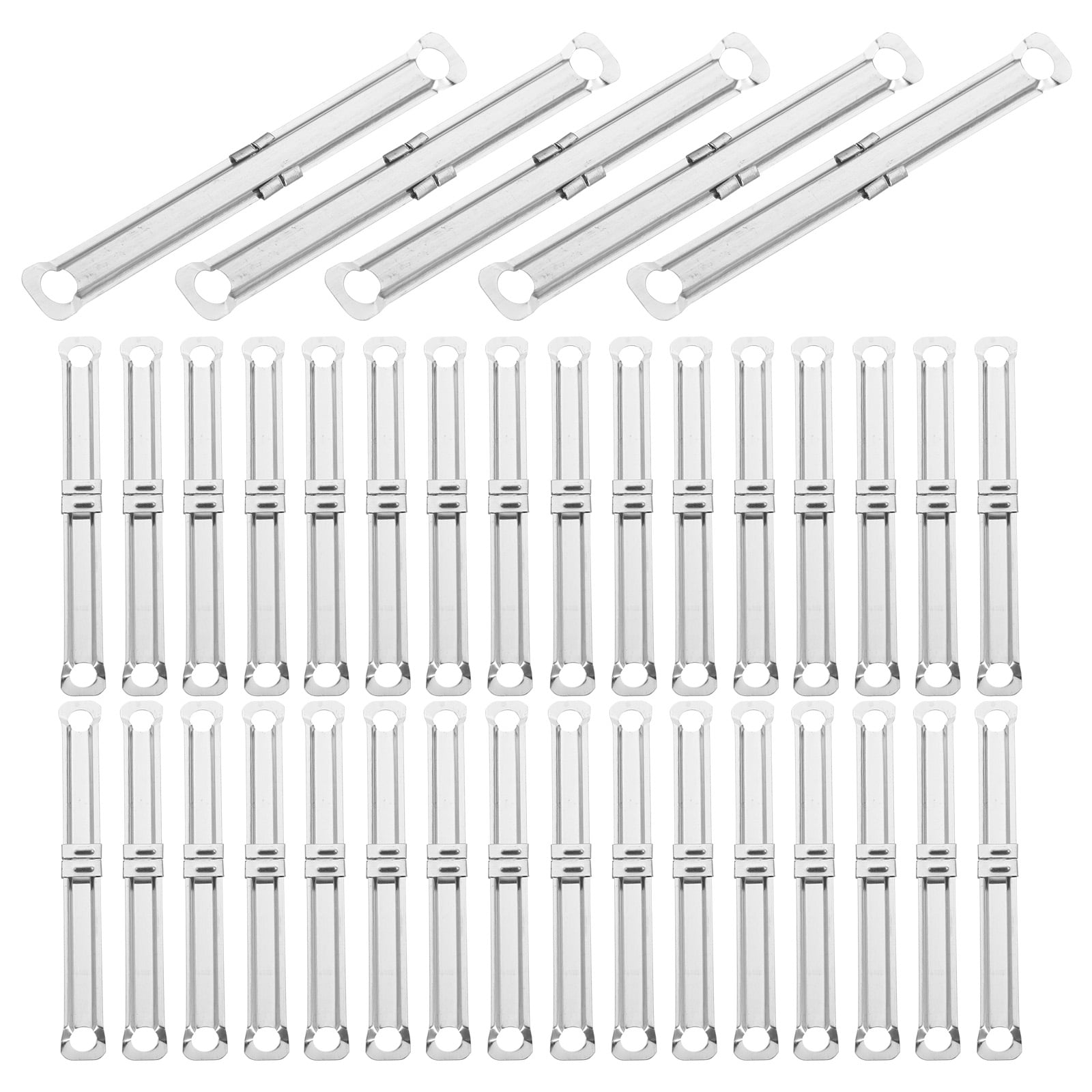 100Pcs Binder Fasteners Creative Rings Convenient Clips for Office ...