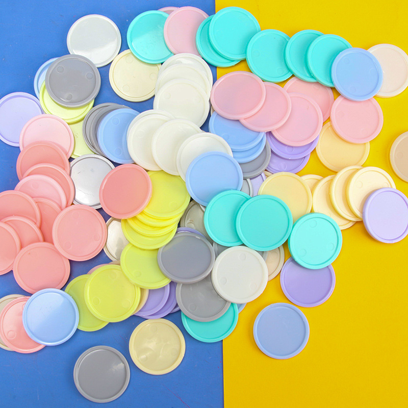 100Pcs Bingo Chip Color Counting Chip For Bingo Game Party Classroom ...