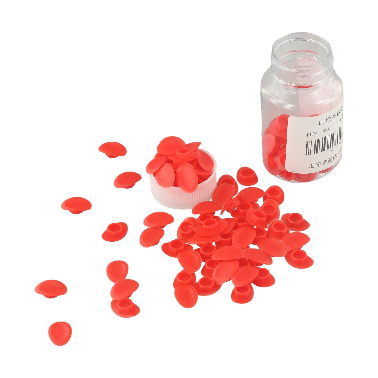 100Pcs Bottle Of Bike Rim Plugs Strong Blowout Strength Reusable ...