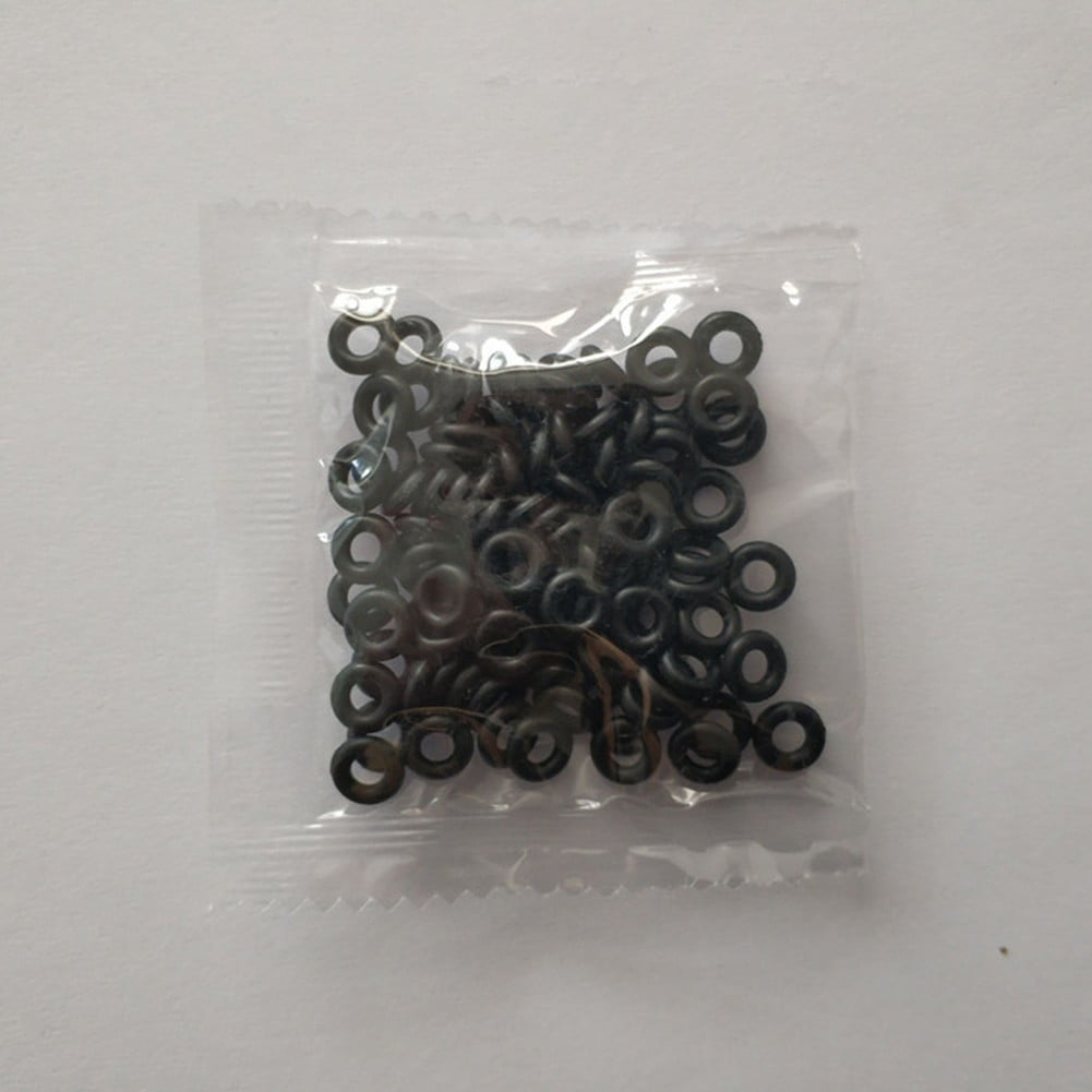 100Pcs Carp Fishing Rigs Rings O Ring for Wacky Rigging Worms ...