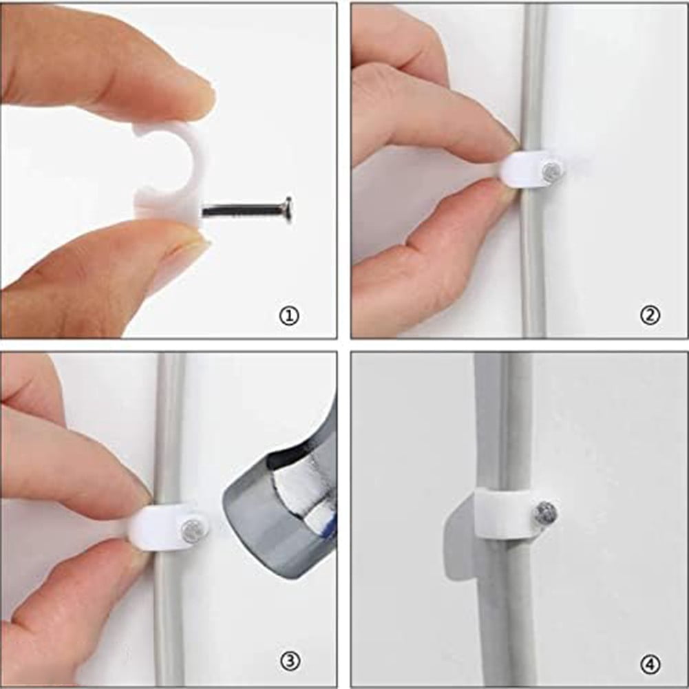 100Pcs Circular Steel Nails Cement Nails Wall Nails Wire Wall Wiring ...