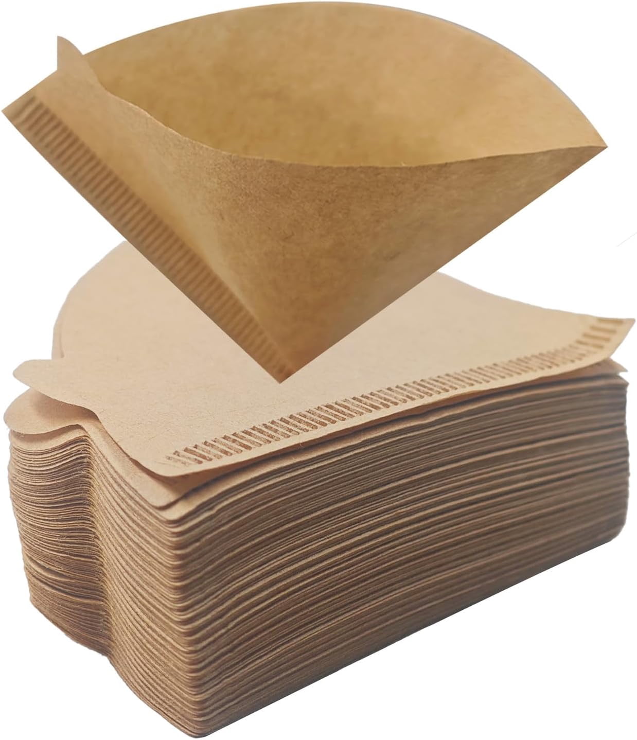 100Pcs Coffee Filters #1, Disposable Coffee Filter Paper for 1-2 Cups ...