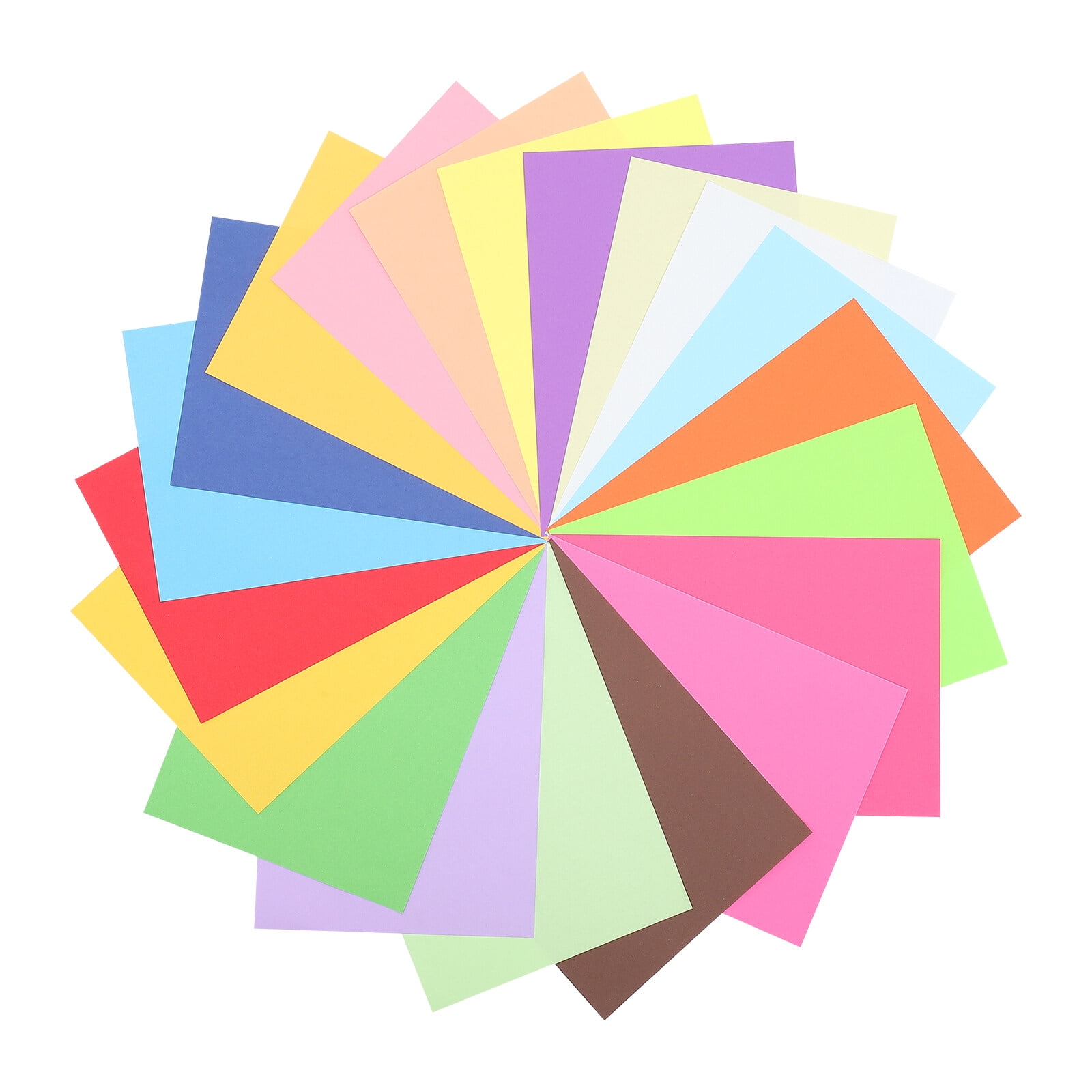 100Pcs Colored A4 Paper Craft Origami Paper DIY Printer Paper Copy ...