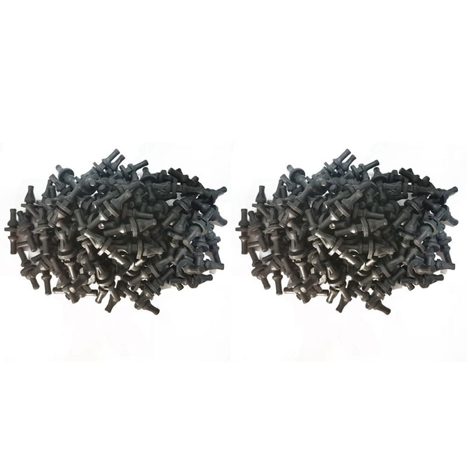 100Pcs Computer Components PC Case Fan Mouting Pin Anti Noise Vibration ...