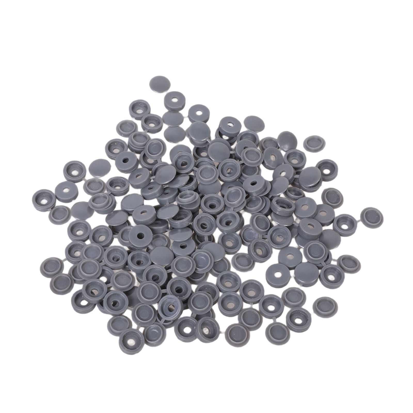 100Pcs Crosses Screw Folding Cap Plastic Connecting Thickened Screws ...