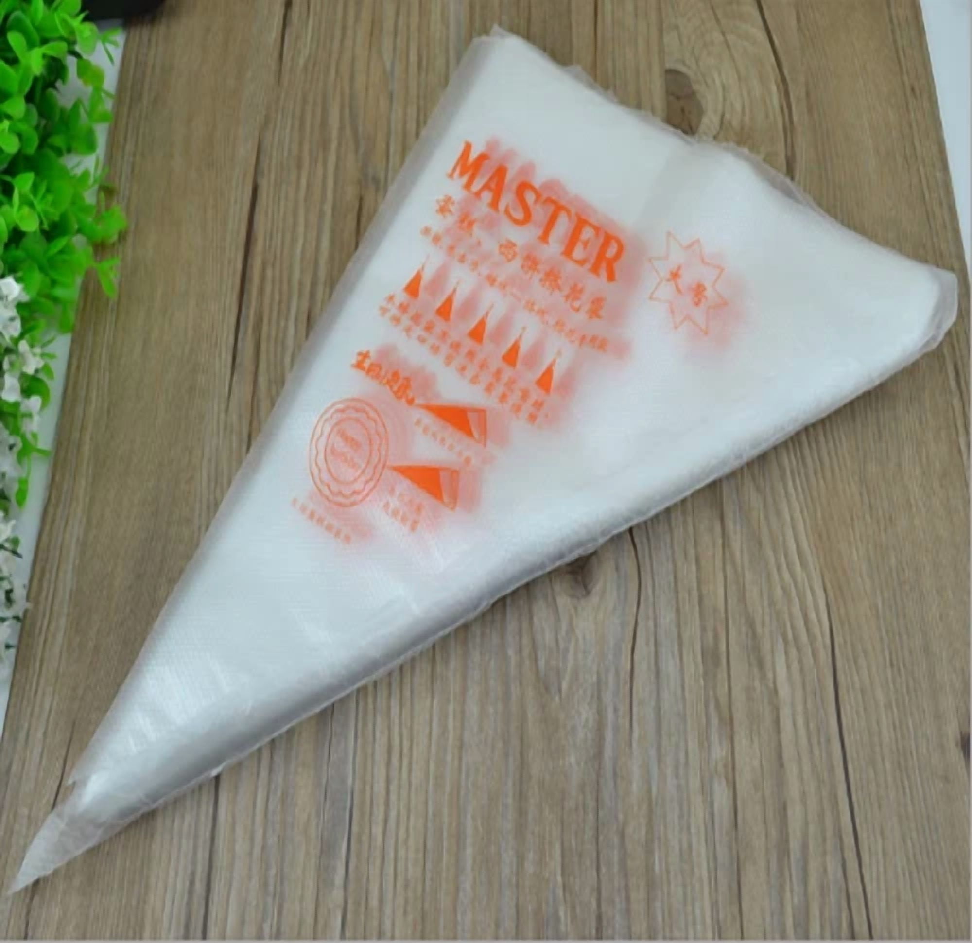 100Pcs Disposable Cream Pastry Cake Icing Piping Decor Drcorate Bags ...