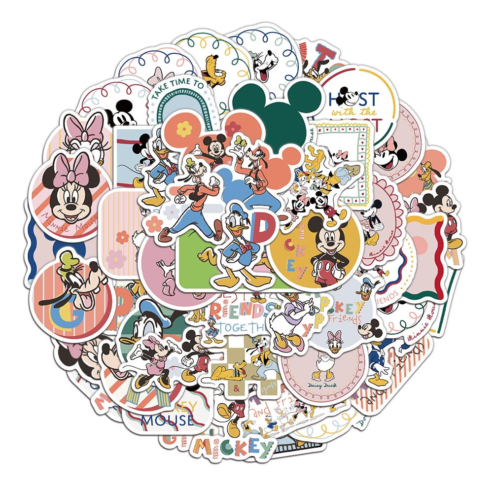 100Pcs Donald Duck Stickers Animation Classic Cartoon Anime Stickers ...