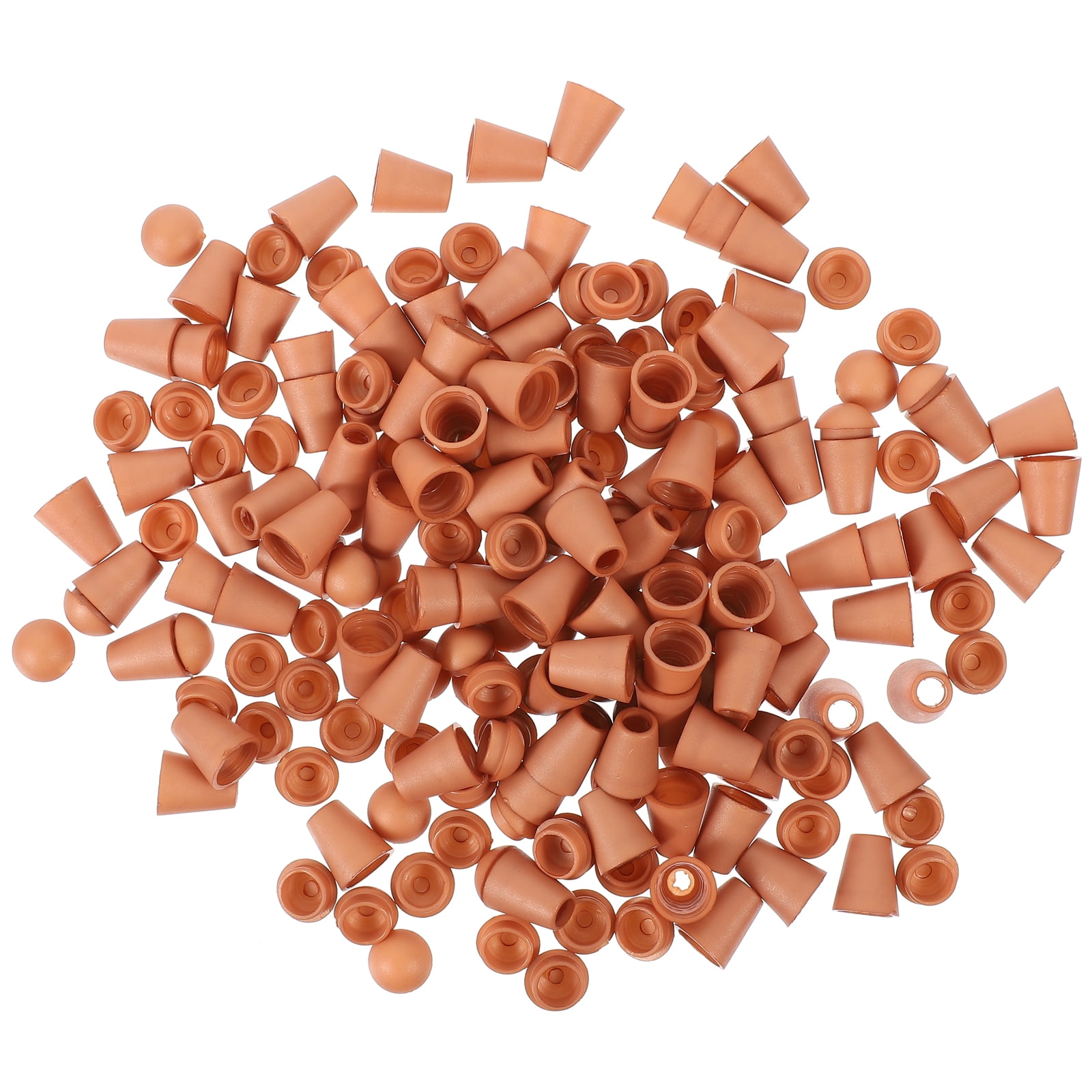 100Pcs Drawstring Cord Lock Rope Ends Bell Stopper Buckle Fastener ...