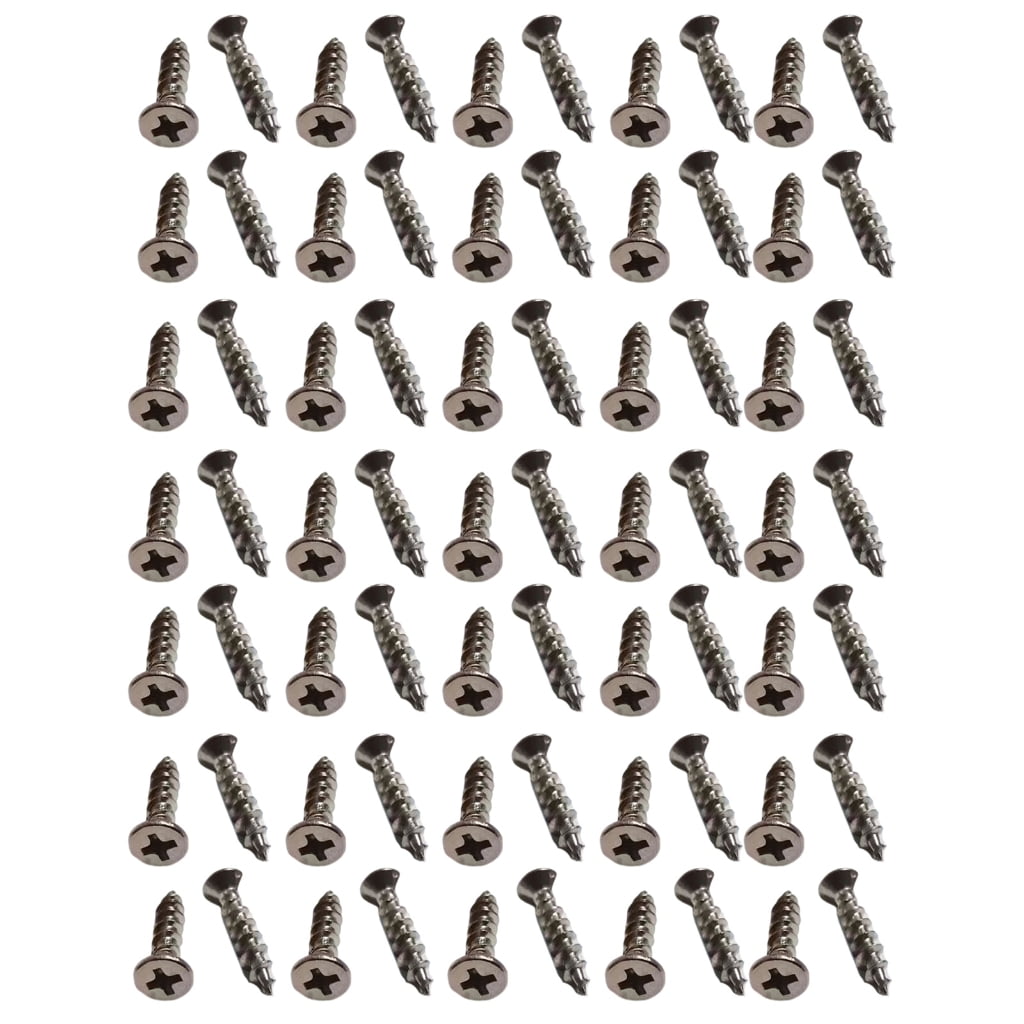 100Pcs Drill Tail Tapping Screws Countersunk Wood Screws Enduring ...