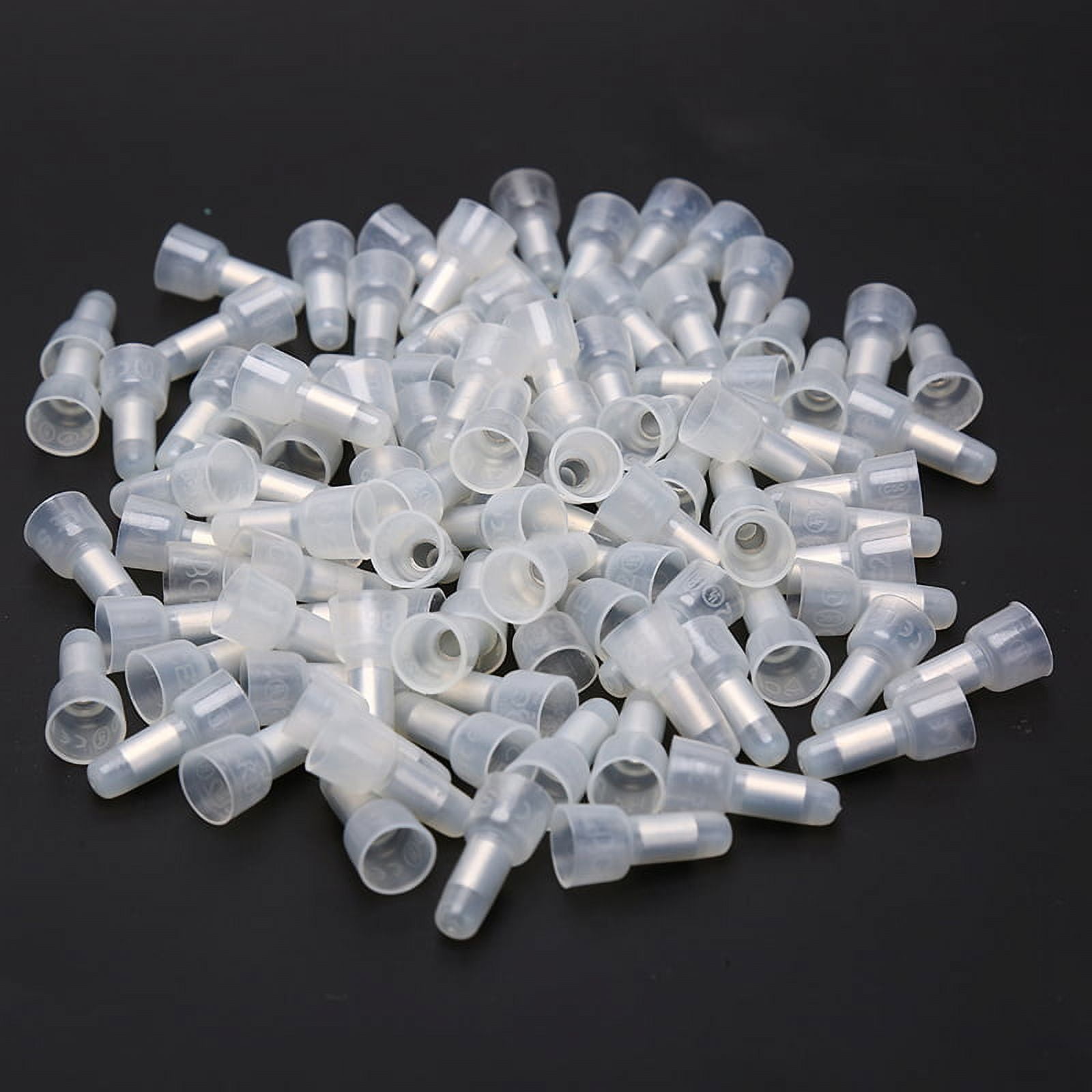 100Pcs Durable CE2X Wire Connectors Crimp Terminals Cap for Electrical ...