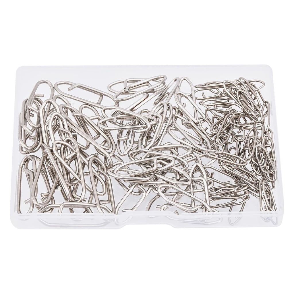 100Pcs Easy Snapping Fishing Hook Quickly Change Fishing Snapping Clip ...
