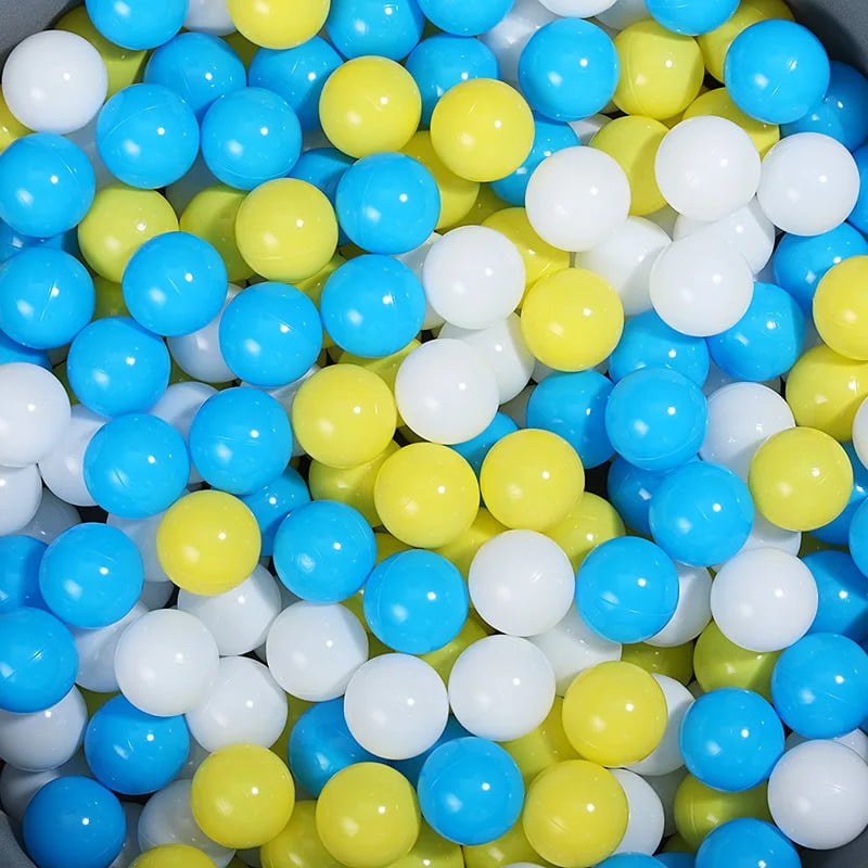 100Pcs Eco-Friendly Colorful Ball Soft Plastic Ocean Ball Funny Baby ...
