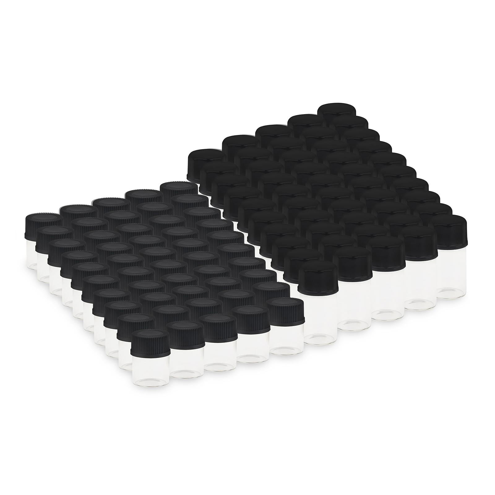 100Pcs Essential Oil Bottles Containers Small Oil Bottles Empty Glass ...
