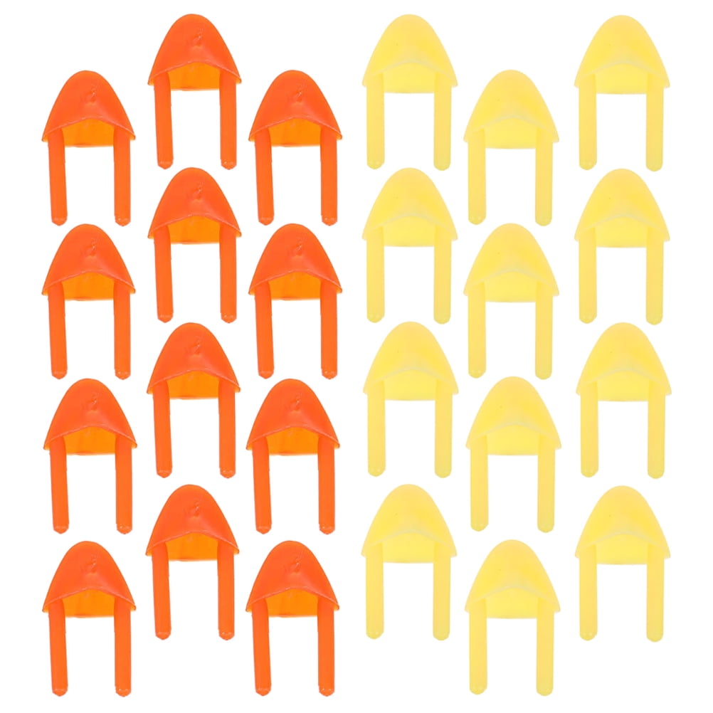 100Pcs Fake Chick Mouth Plastic Bird Beak Stuffed Bird Mouth DIY Animal ...