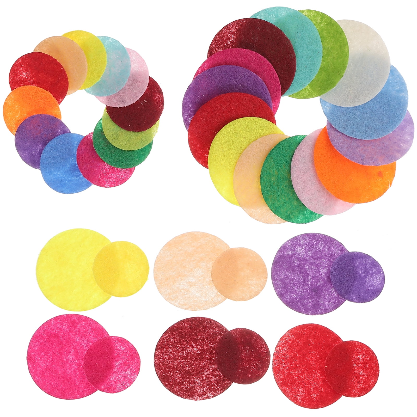 100Pcs Felt Fabric Sheets Colorful Felt Fabric Sheets Used for Children ...