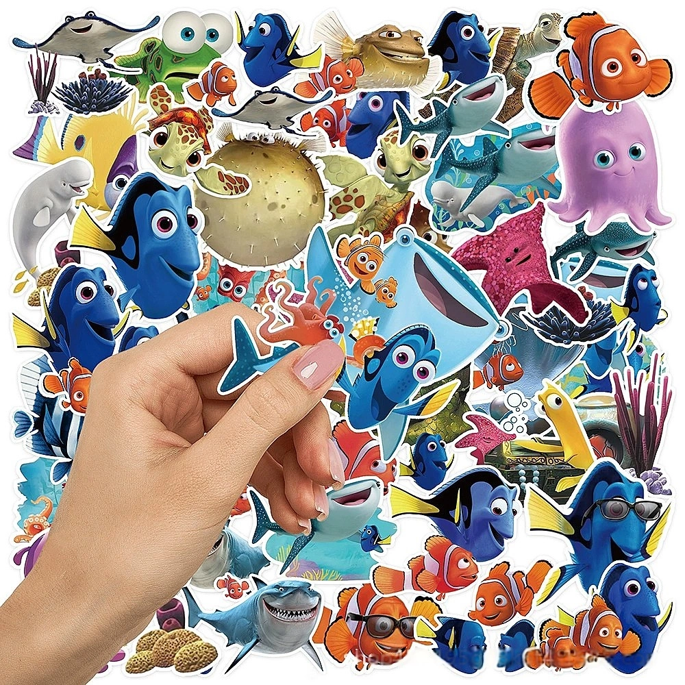 100Pcs Finding Nemo Stickers for Water Bottle Laptop Computer Phone ...