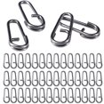 100Pcs Fishing Split Rings Fishing Lures Connectors High Strength Lures ...