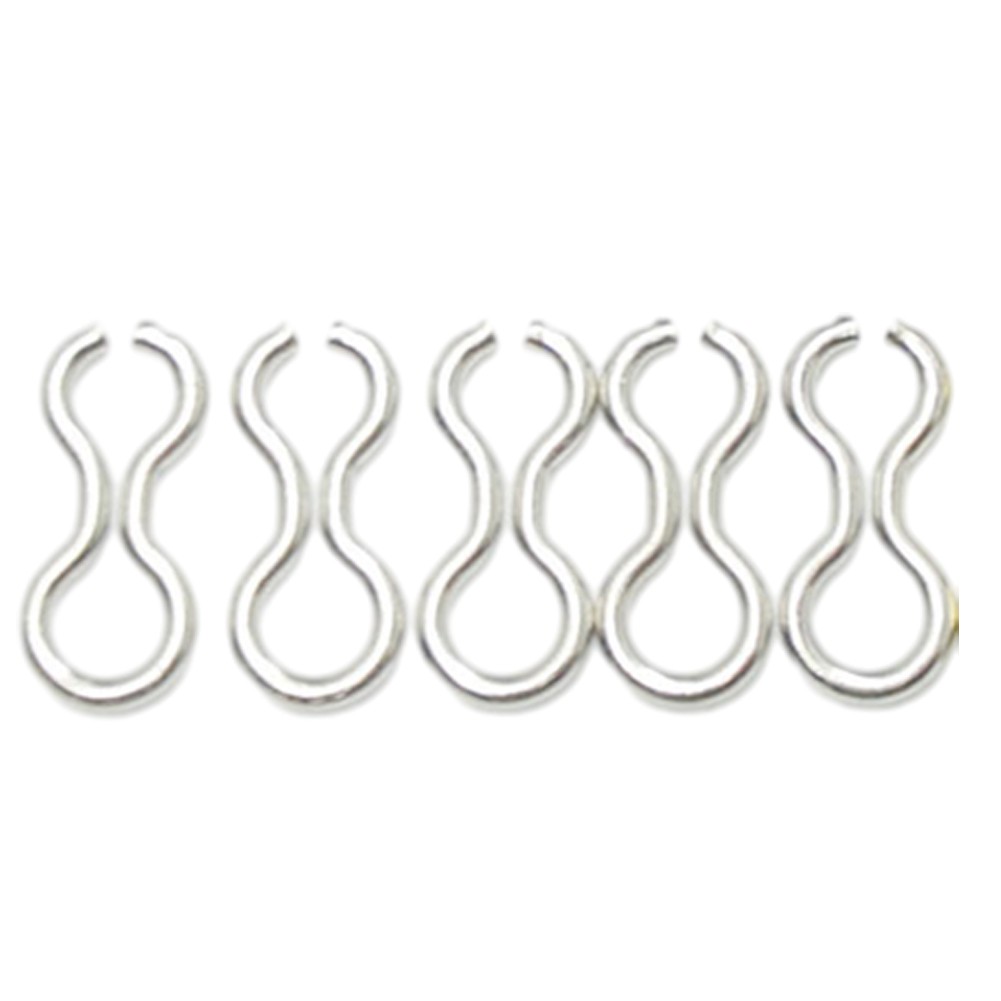 100Pcs For Do-It Loops Fishing Sinkers Jigs Lure Wire Eyelets Splay ...