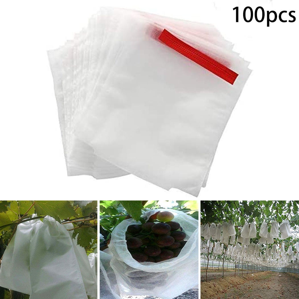 Grape Protective Cover Bags for Garden Fruit Protection - Walmart ...