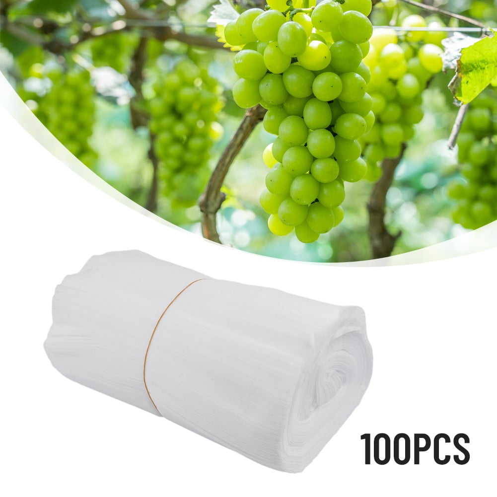 100Pcs Garden Plant Protecting Bag Fruit Vegetables Antifreeze Warm ...