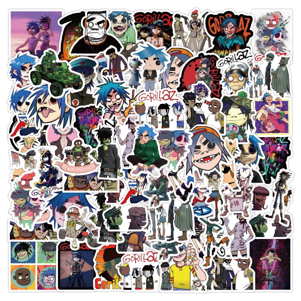 Gorillaz Stickers