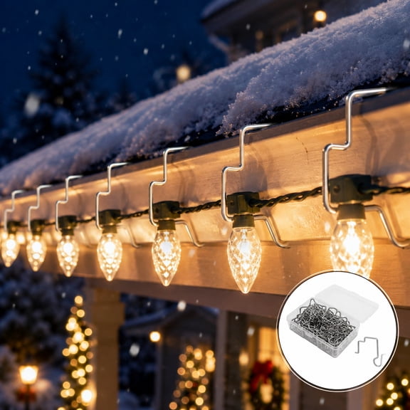 Outdoor String Light Hooks