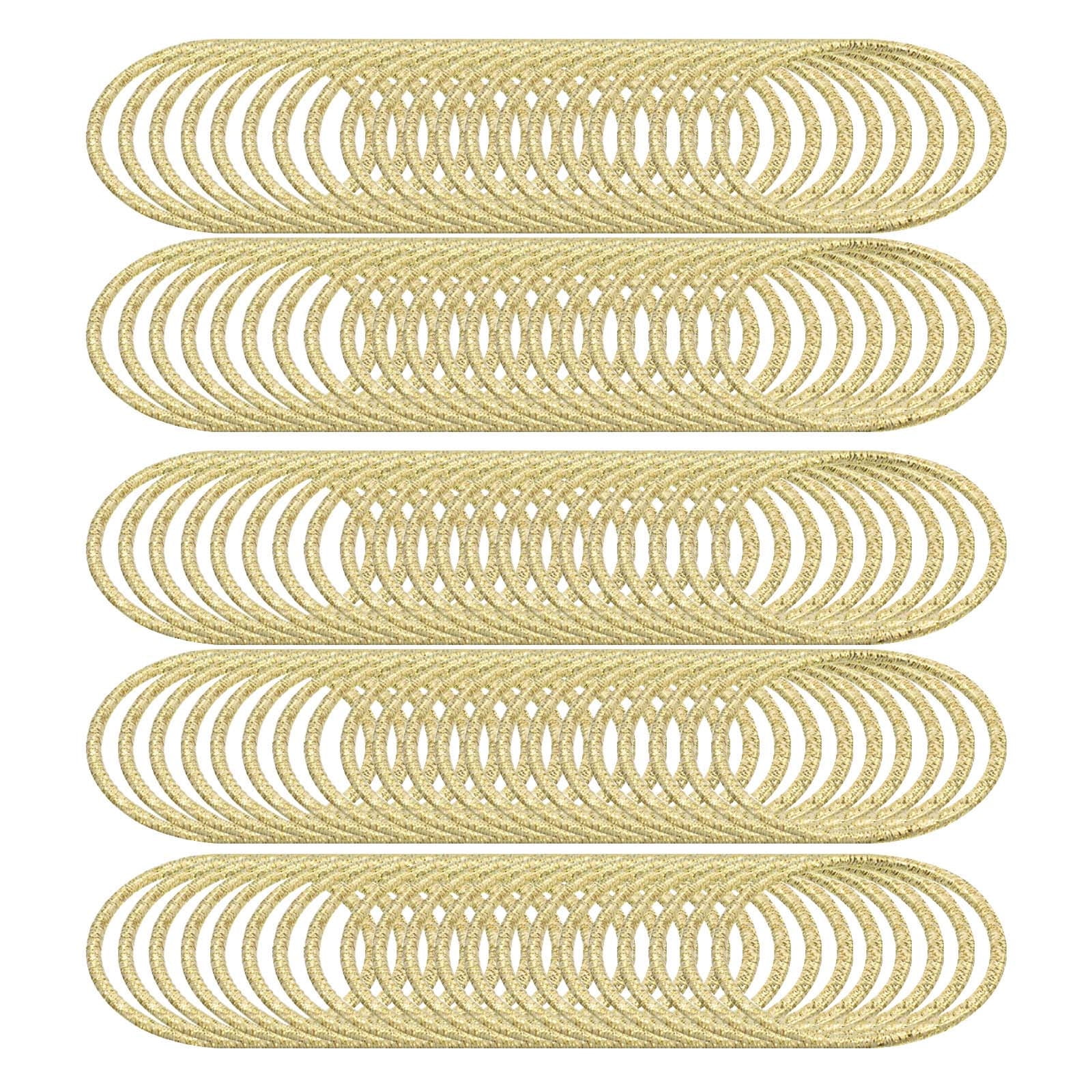 100Pcs Hair Elastics Hair Ties Ponytail Holders Hair Tying Rubber Band ...