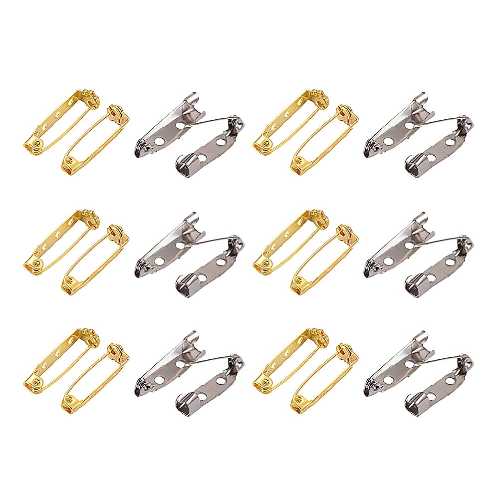 100Pcs Handmade Safty DIY Mini Buckle Pin Clothes DIY Accessories Mixed ...