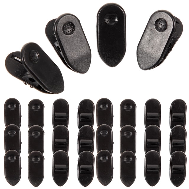 100Pcs Headset Audio Cord Clips Microphone Cord Clip Headphone Wire ...