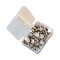 100Pcs Heart Shape Push Pins Metal Thumb Tacks Cork Notice Board Pins ...