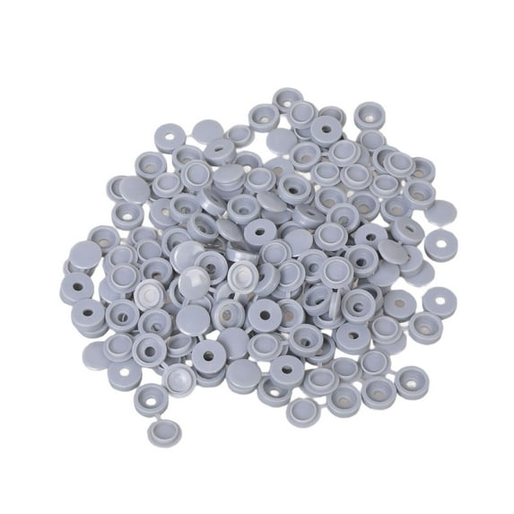 100Pcs Hinged Screw Cover Caps Fold Screws Snapping Covers Furniture ...