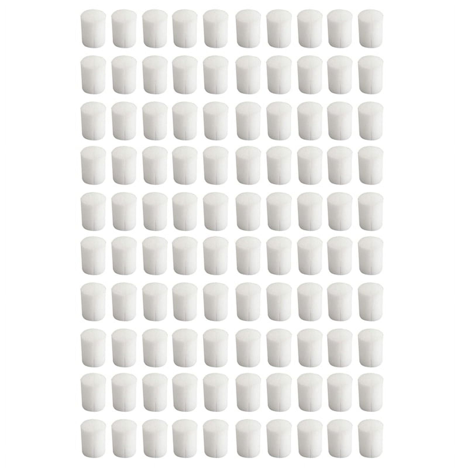 100Pcs Hydroponic Sponge Cylindrical 19 mm for Vegetable Plant ...