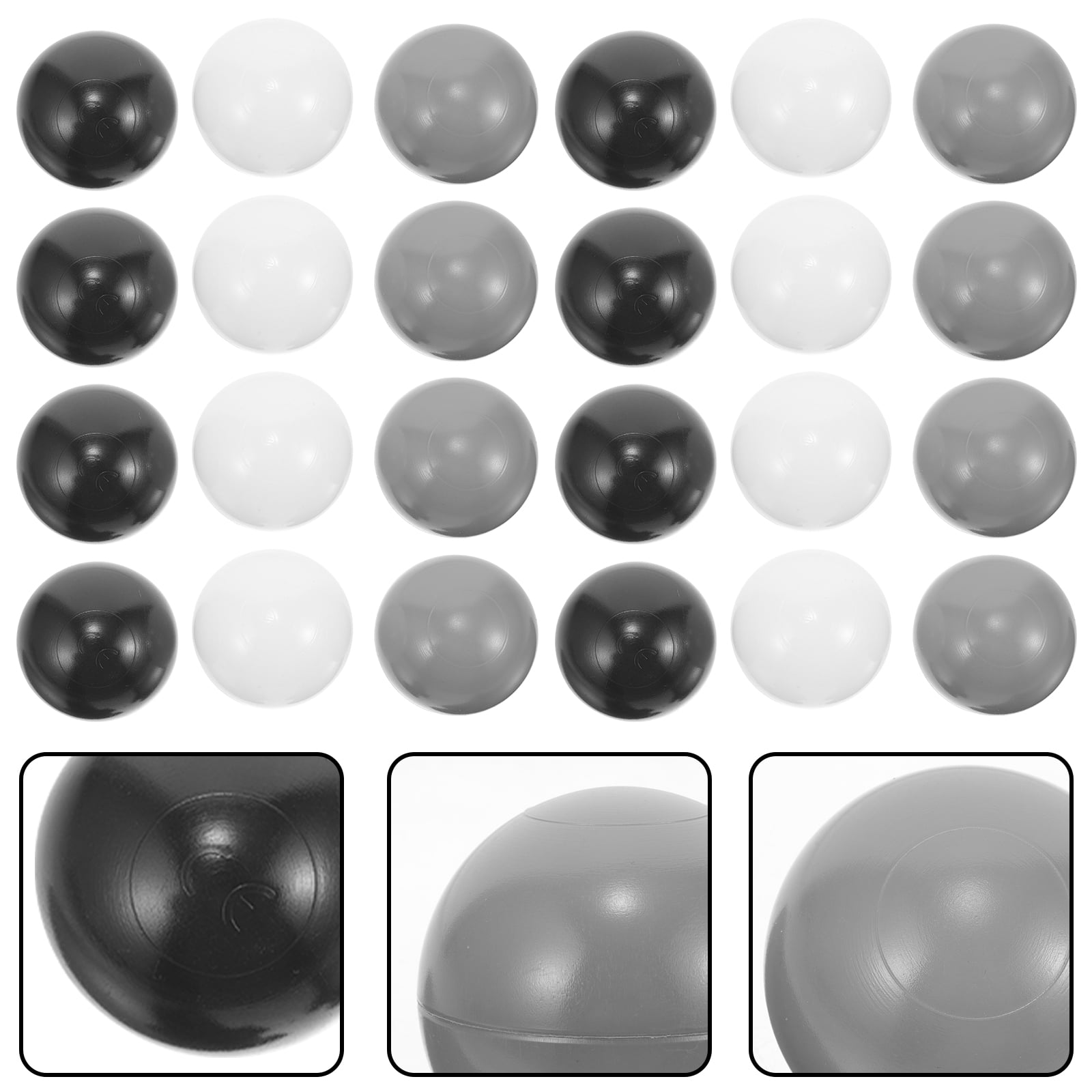 100Pcs Kids Pits Balls Interesting Pits Balls Ocean Balls Amusement ...
