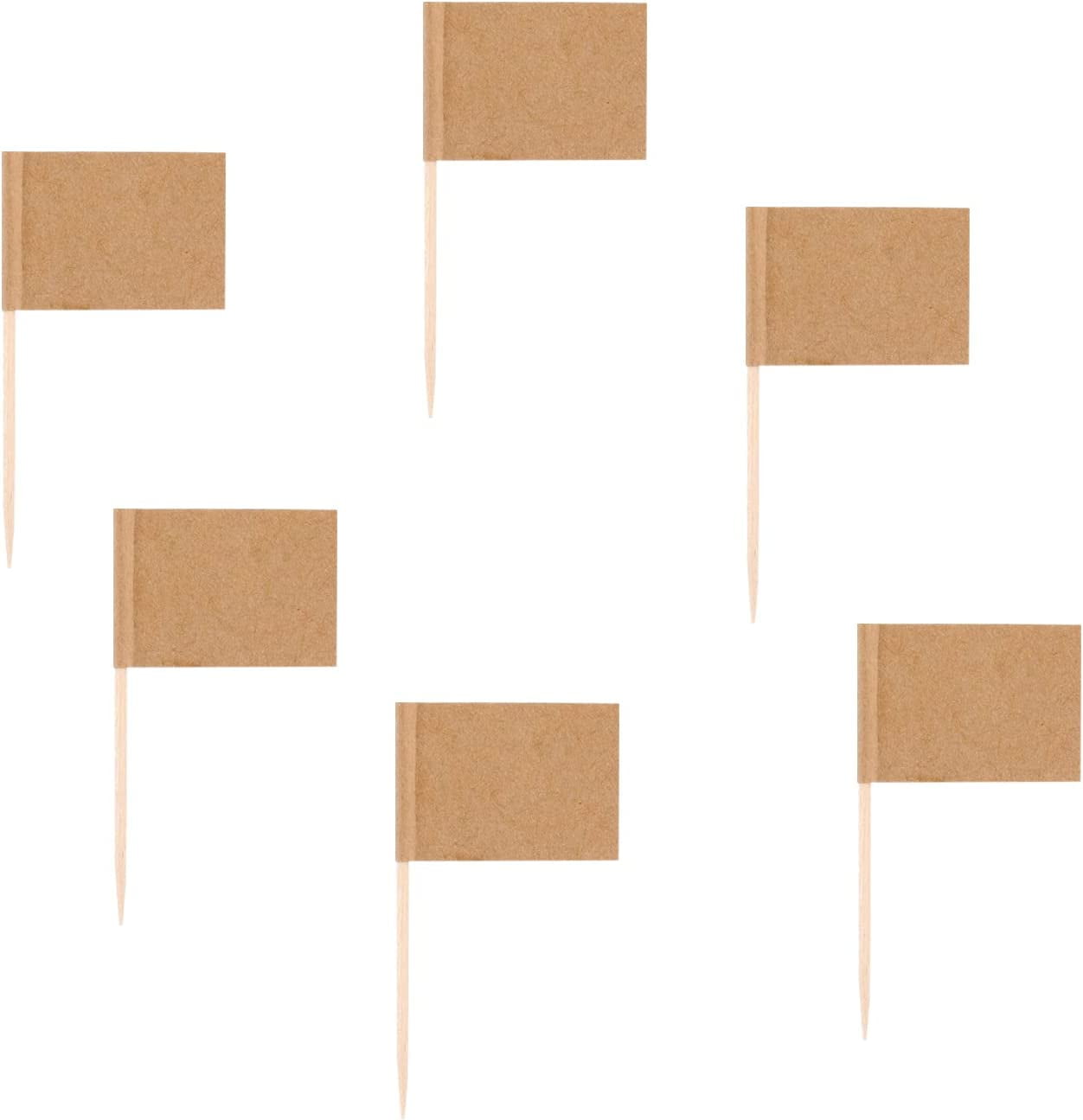 100Pcs Labels Flags Blank Charcuterie Labels Cheese Board Labels ...