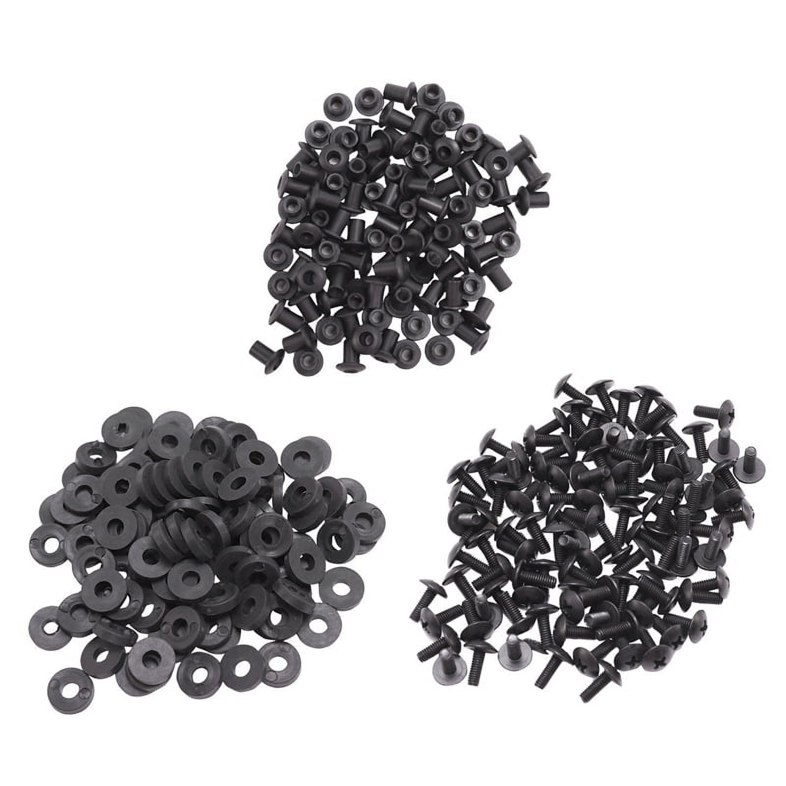 100Pcs Lok Screw Set Chicago Screw Comes with Washer for DIY Kydex ...