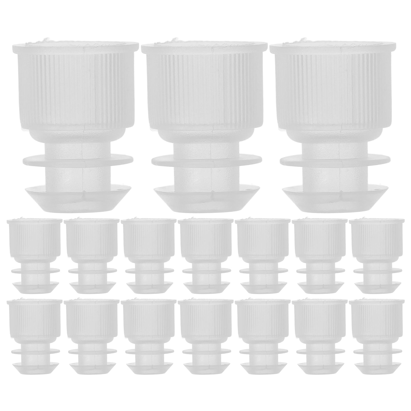 100Pcs Longlasting Plastic Winged Glass Bottle Stoppers for Test Tubes ...