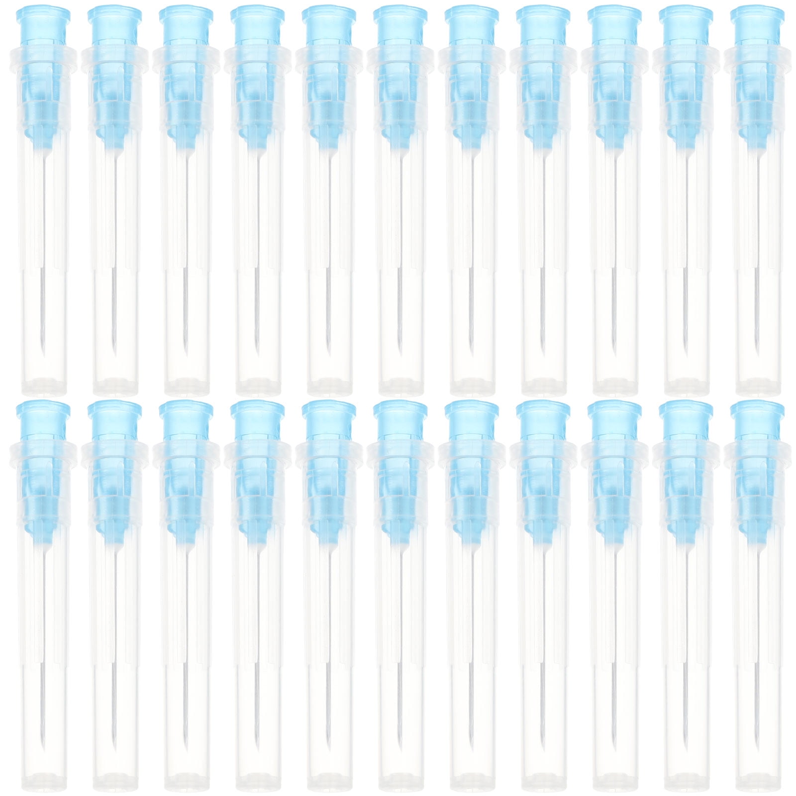 100Pcs Luer Lock Needle 6 Gauge Sharp Tip Plastic Industrial Disposable ...