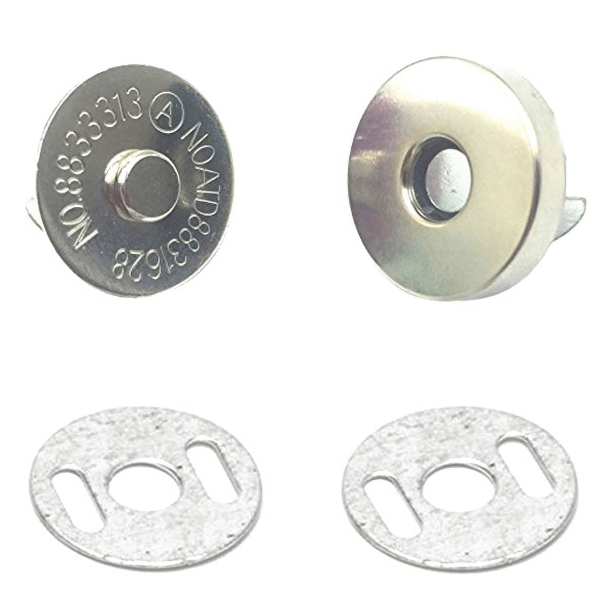 100Pcs Magnetic Button Clasp Snap Buttons Practical Button Clasp Snap ...