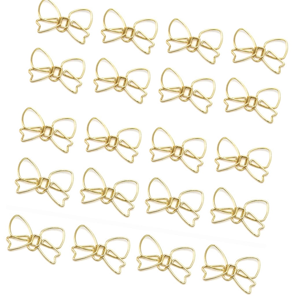 100Pcs Metal Paper Clip Bookmarks Clip For File Paper Photo Envelopes ...