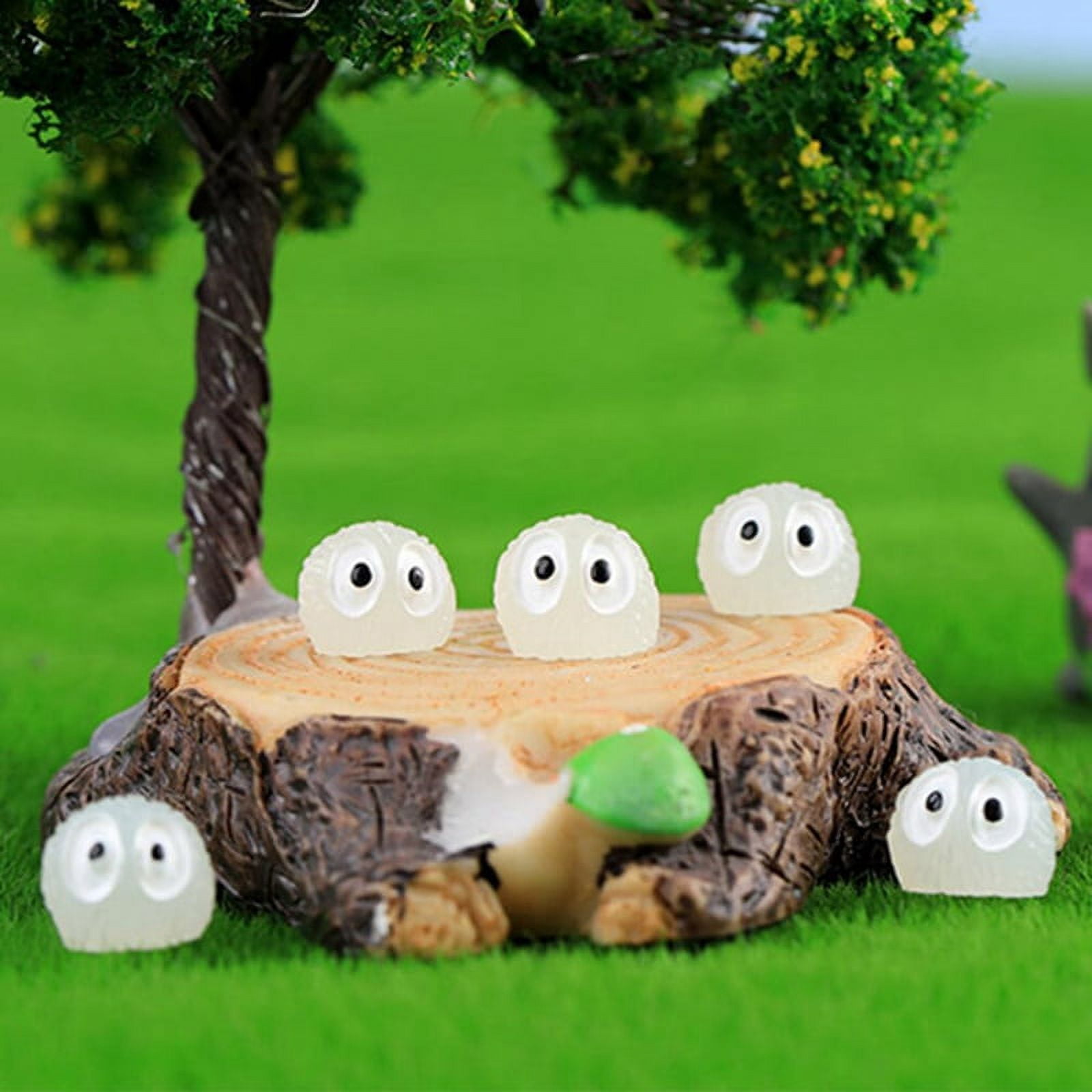 100Pcs Micro-Landscape Owl Lawn Statues Miniatures Animal Decor Mini ...