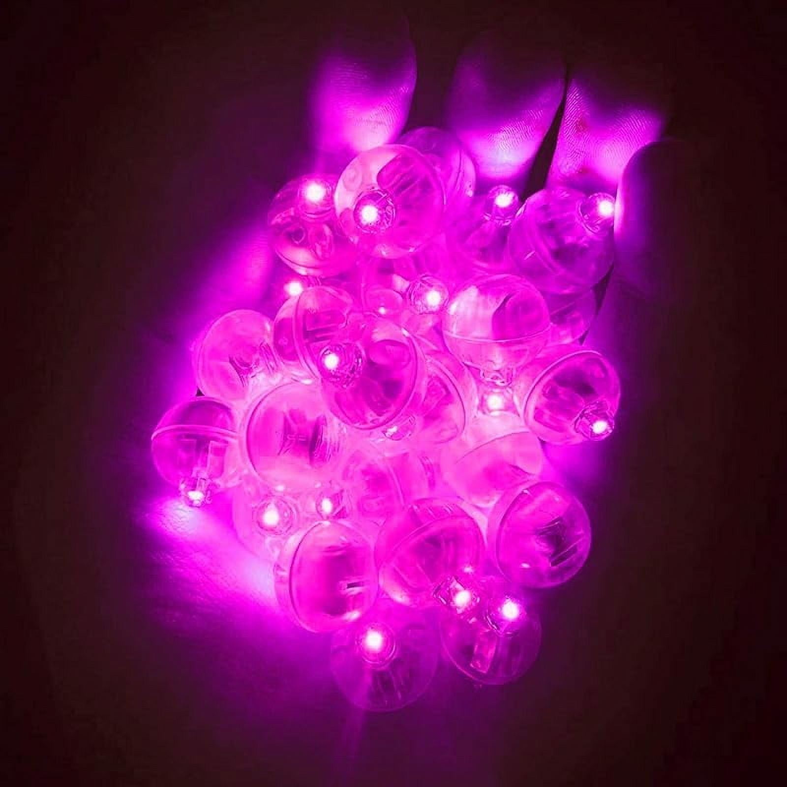 100Pcs Multicolor LED Balloon Light Mini Round Balls Lights, Waterproof ...
