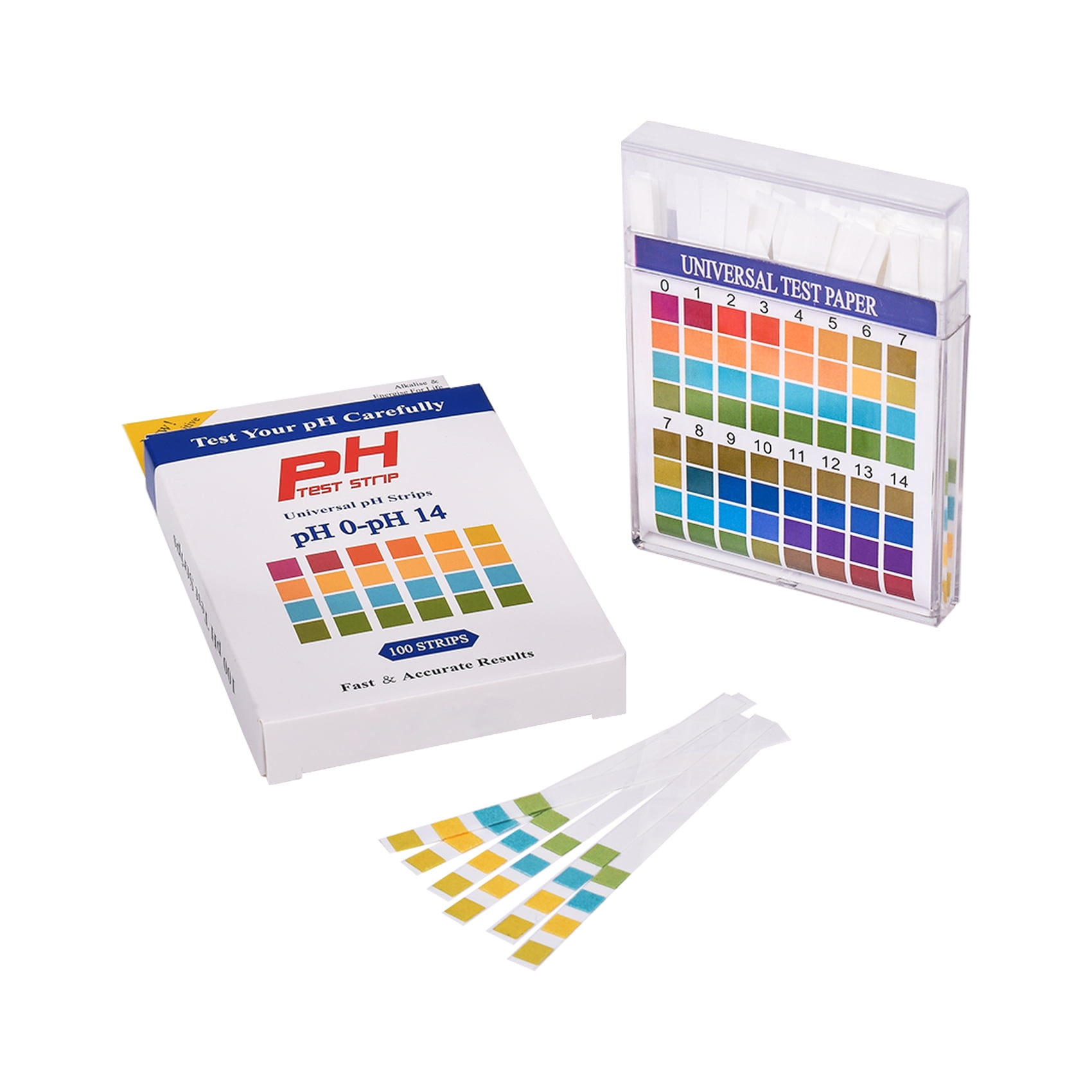 ZLZLCFZE Litmus Paper pH Test Strips, 100 Count - Walmart.com ZLZLCFZE Litmus Paper pH Test Strips, 100 Count - Walmart.com