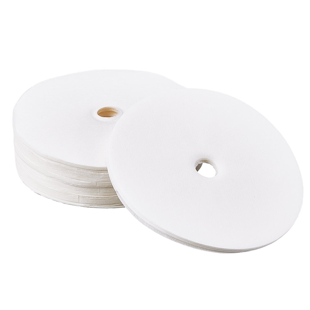 100Pcs Paper Coffee Filters Flat Round White 95x0.1mm - Walmart.com