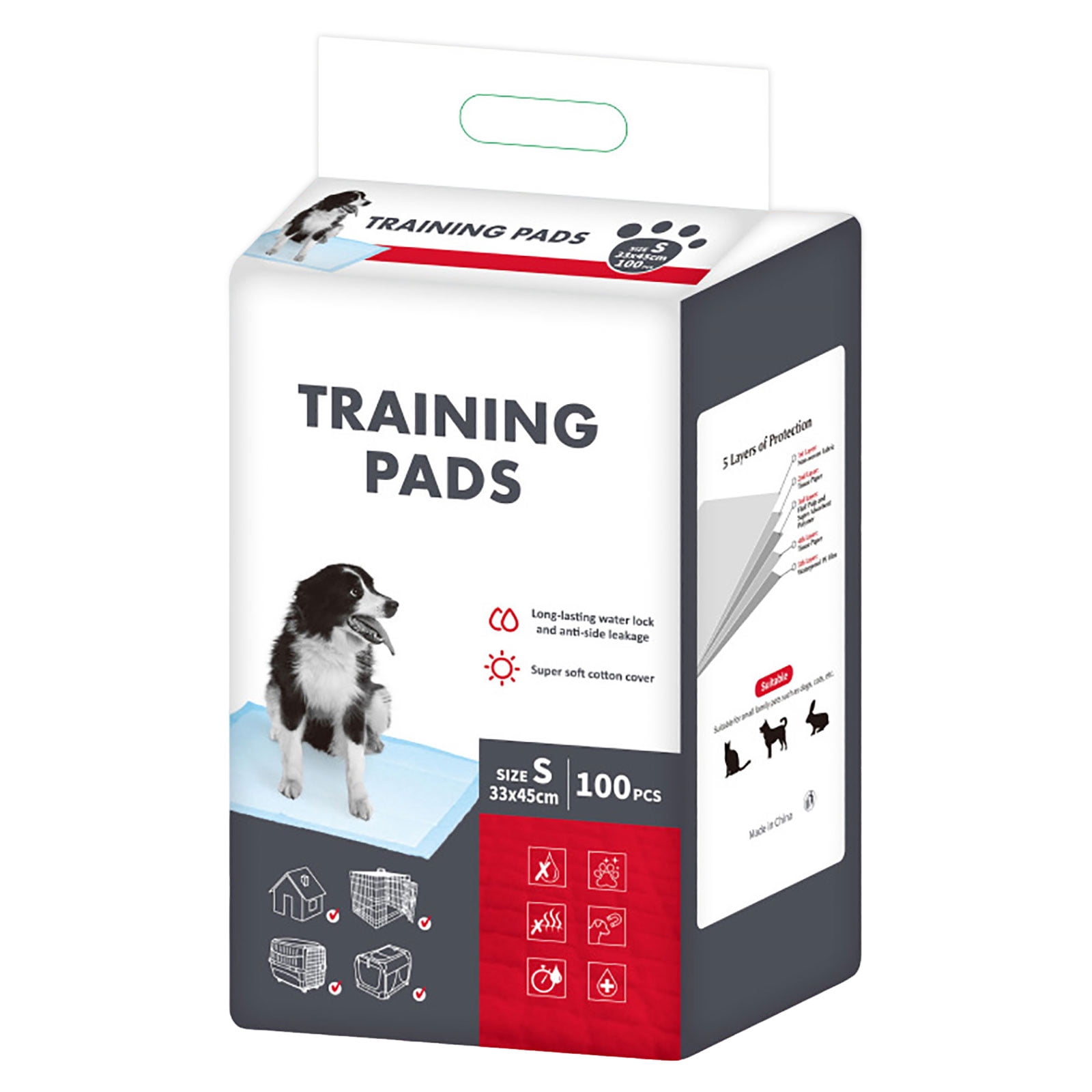 100Pcs Pee Pad Dog, * 22 x 22 inches Small Changing pad, Puppy Potty ...