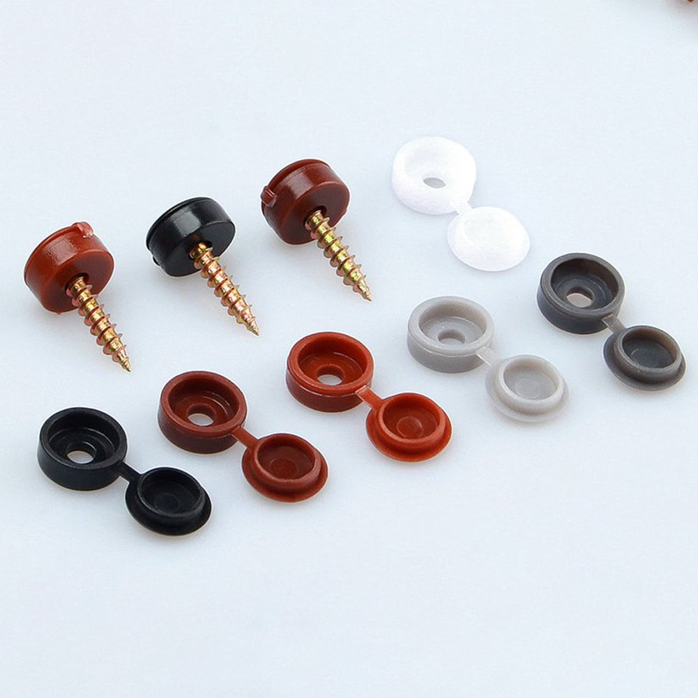 100Pcs Plastic Nut Cover Snap Protective for Car Furniture - Walmart.com